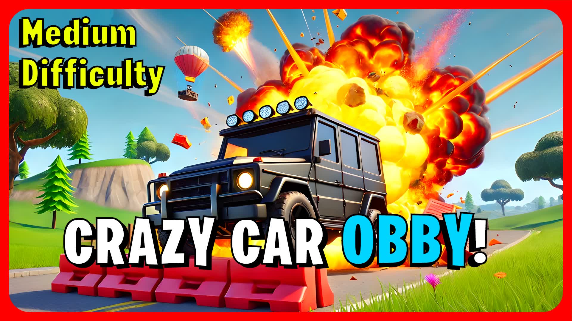Crazy Car Obby Parkour🚙💥[Multiplayer] 5790-4285-6851 by focusmaps ...