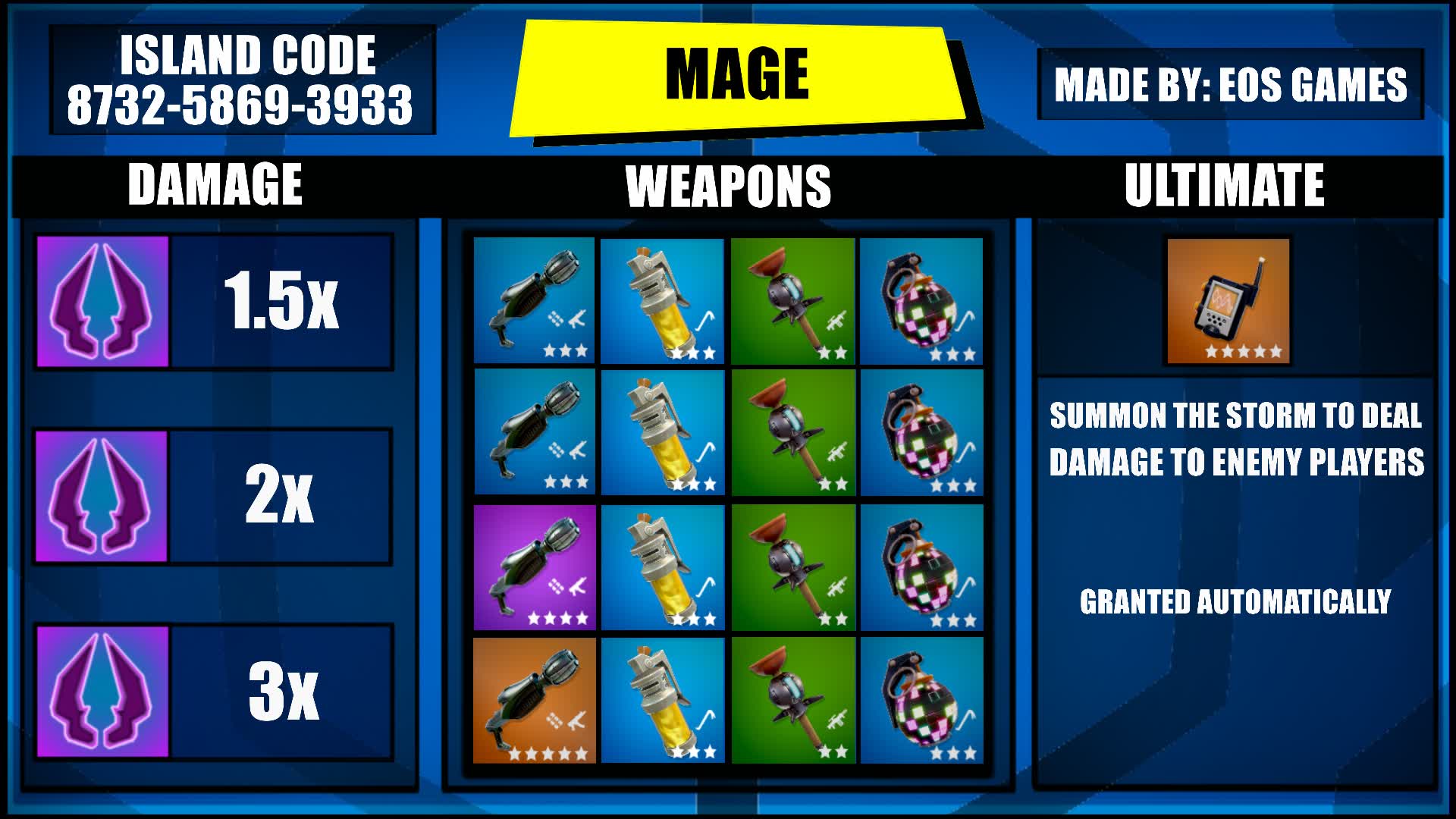 MAGE CORE WARS 3216-7513-4601 by eos.games - Fortnite Creative Map Code ...