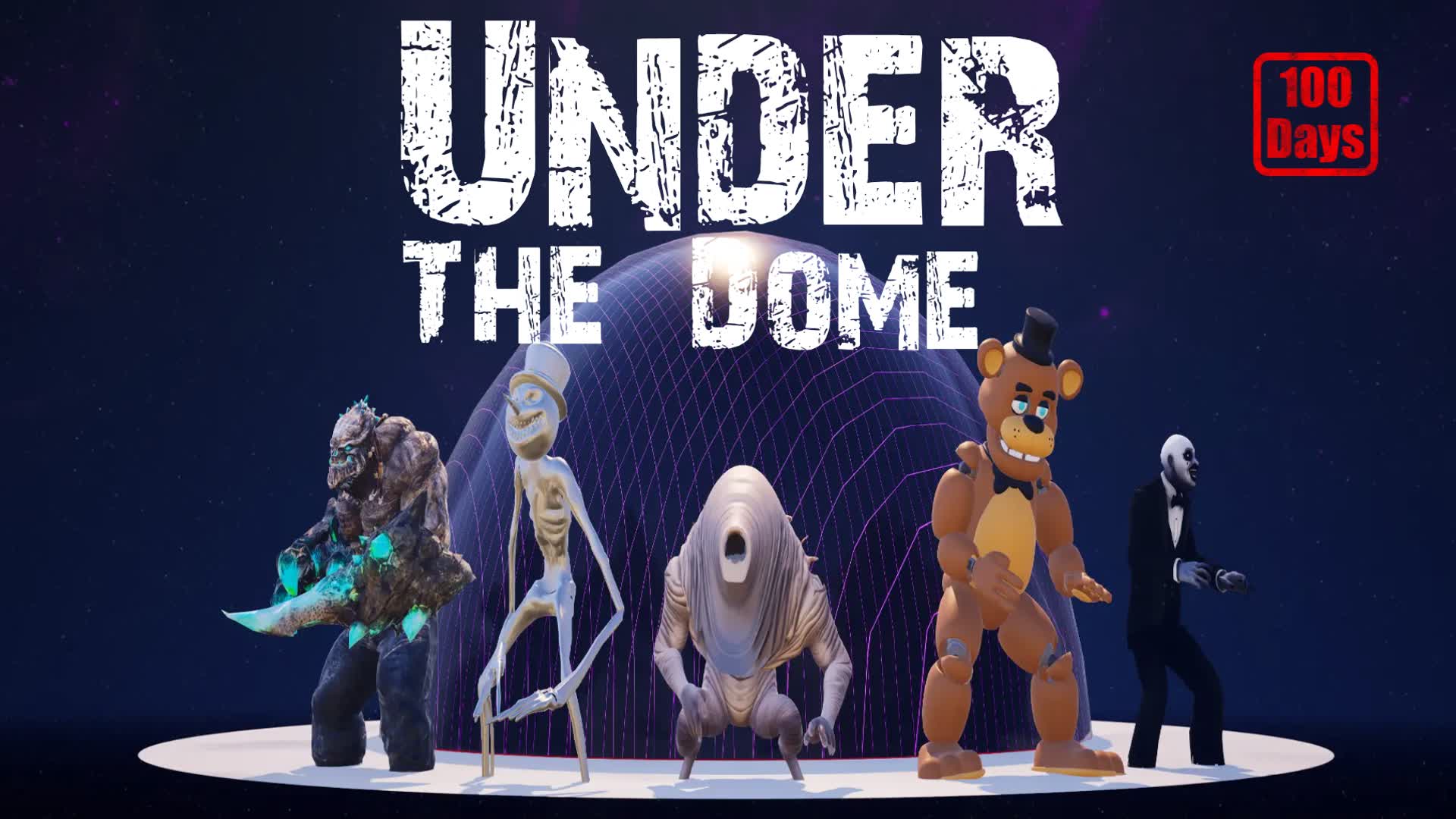 UNDER THE DOME 100 days 4143-2565-8247 by oclocks - Fortnite Creative ...