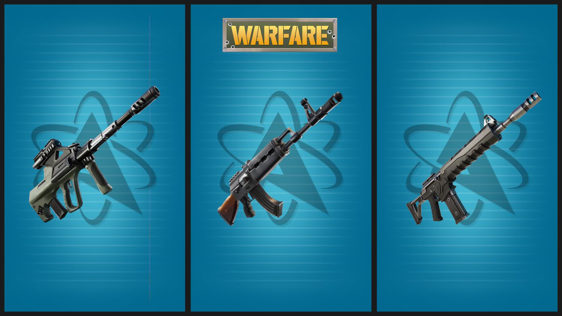 WARFARE: ASSAULT RIFLES ONLY 2 9920-6616-8162 by atomic - Fortnite Creative Map Code - Fortnite.GG