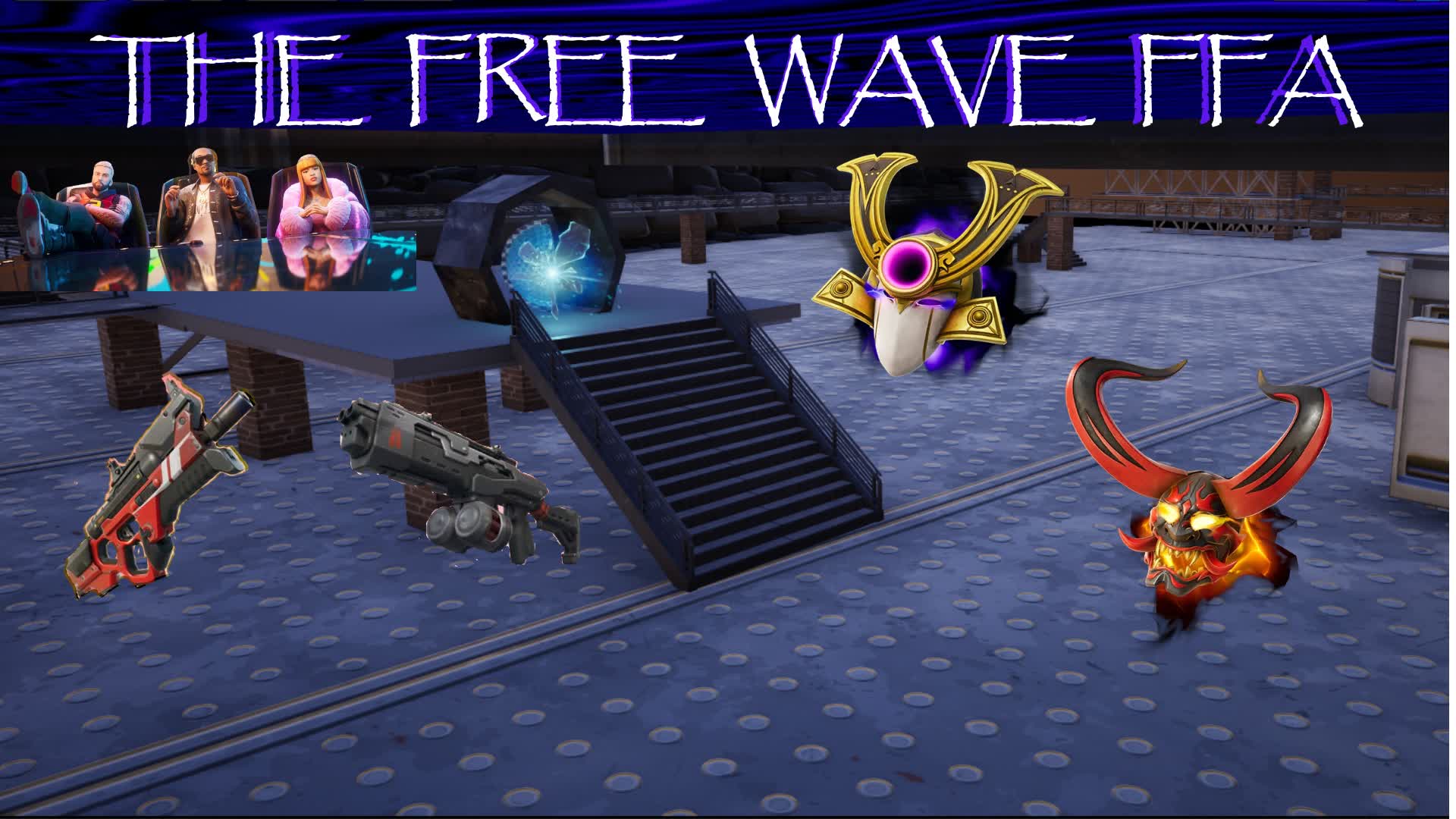 THE FREE WAVE FFA 3170-5586-6040 by flexiconic - Fortnite Creative Map ...