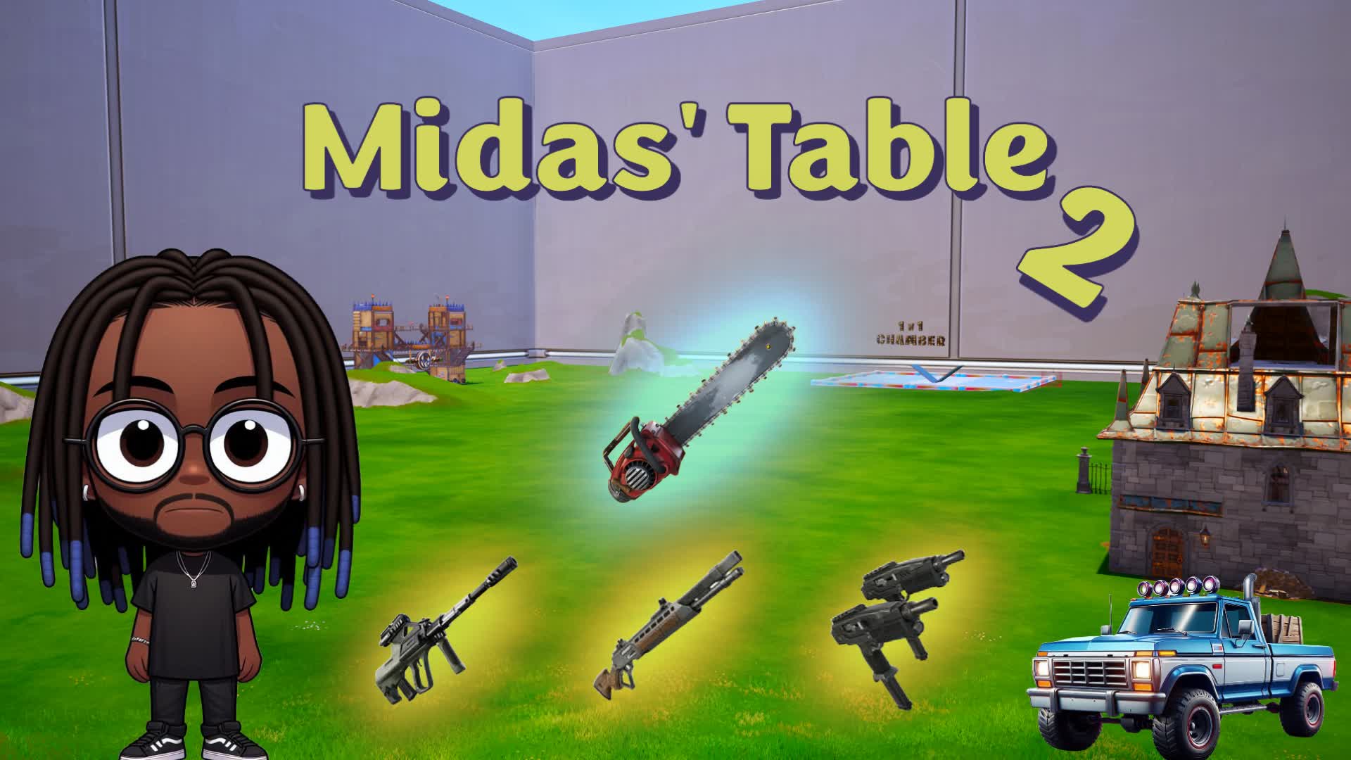 Midas' Table 1v1 5101-8528-4269 من ابتكار shaggypotato - Fortnite