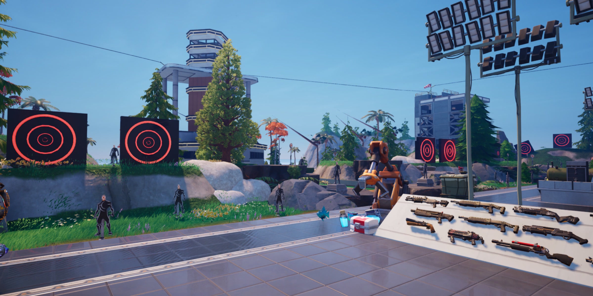 The Firing Range 2277-3632-4887 by steelnoah595 - Fortnite Creative Map ...