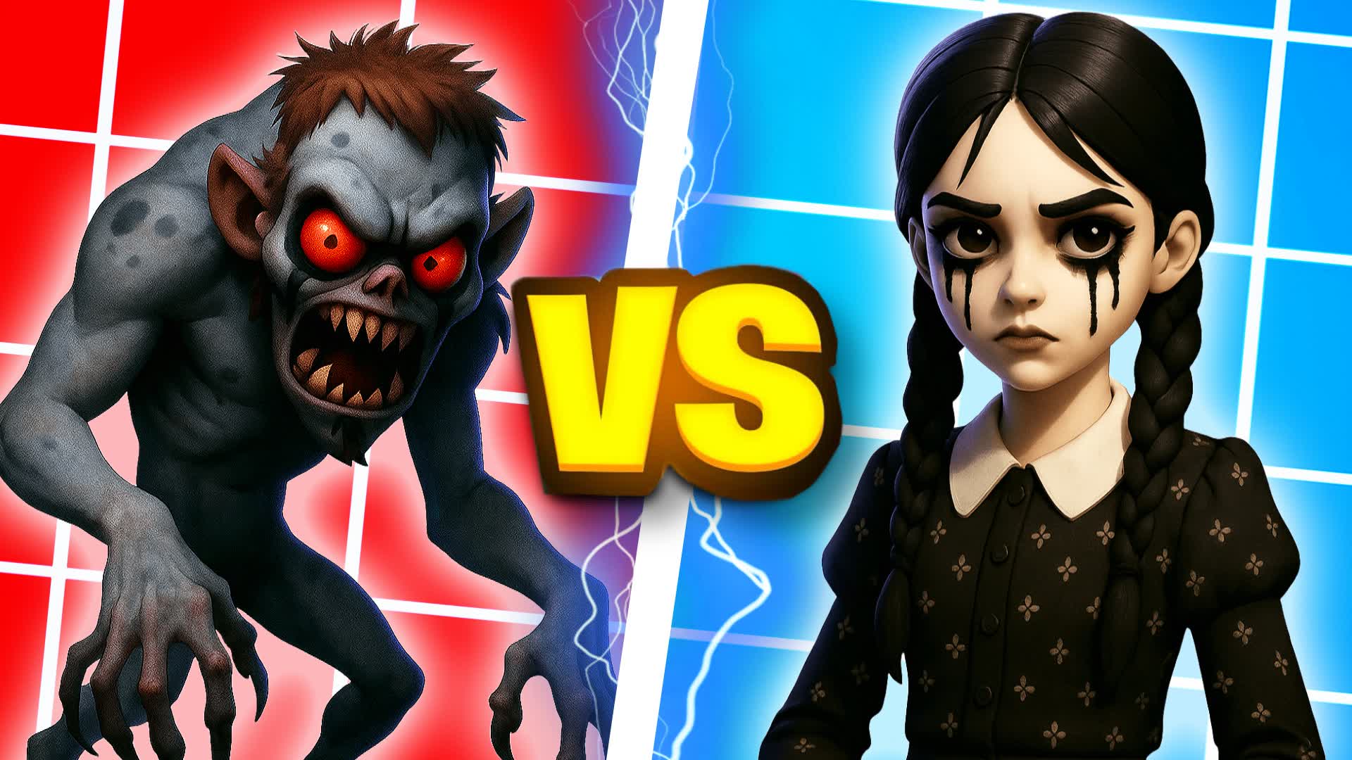 WEDNESDAY VS HYDE - RED VS BLUE 🔴🔵 1798-1666-8605 by notandryy ...