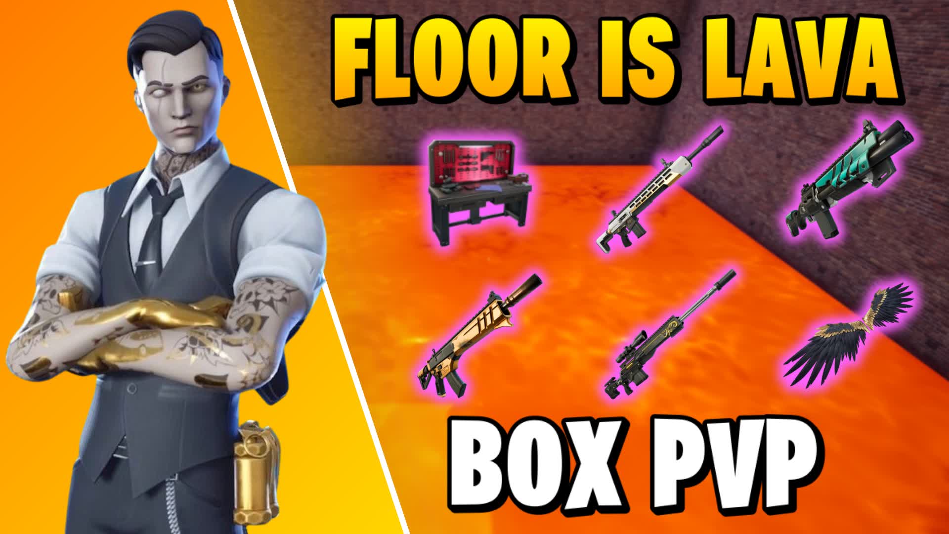 🔥FLOOR IS LAVA BOXFIGHTS📦 8298-0365-1550 by artik03 - Fortnite Creative ...