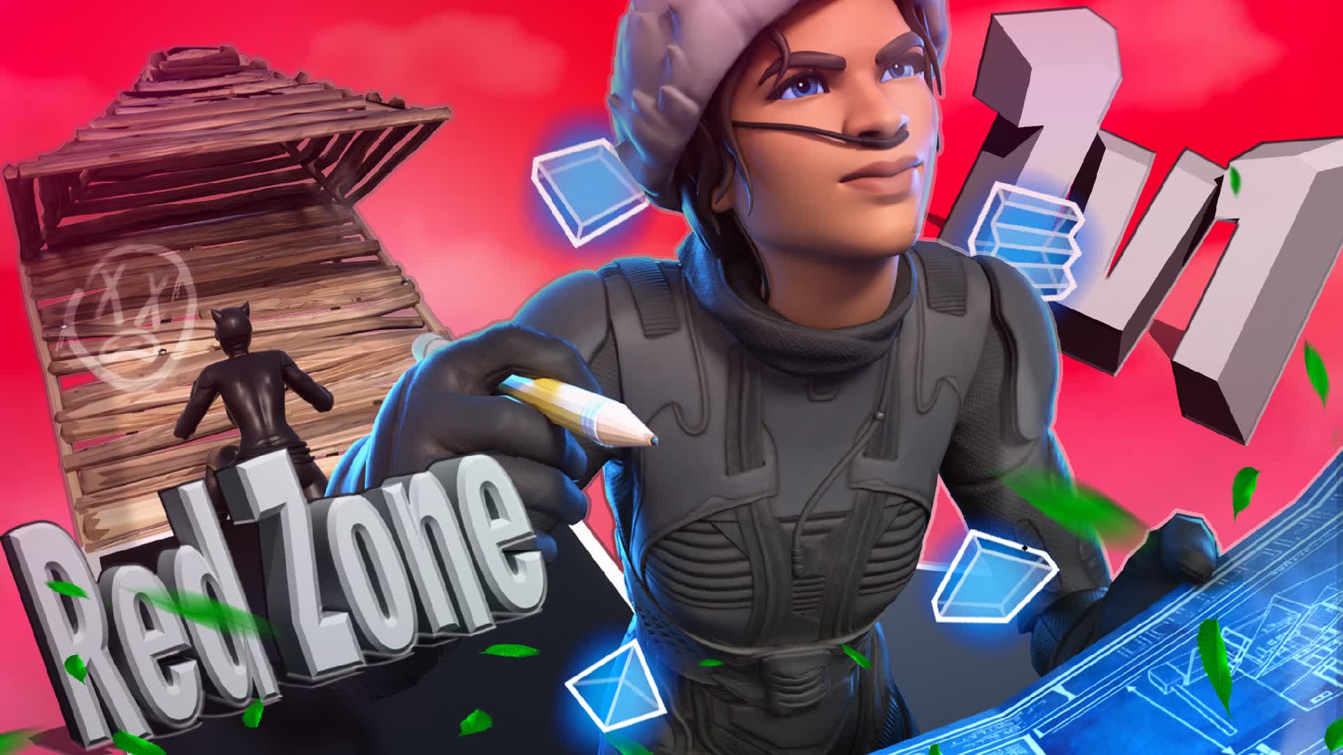 RedZone PVP Multi 1v1 6619-6831-6769 by d4rk_pty - Fortnite Creative Map Code - Fortnite.GG