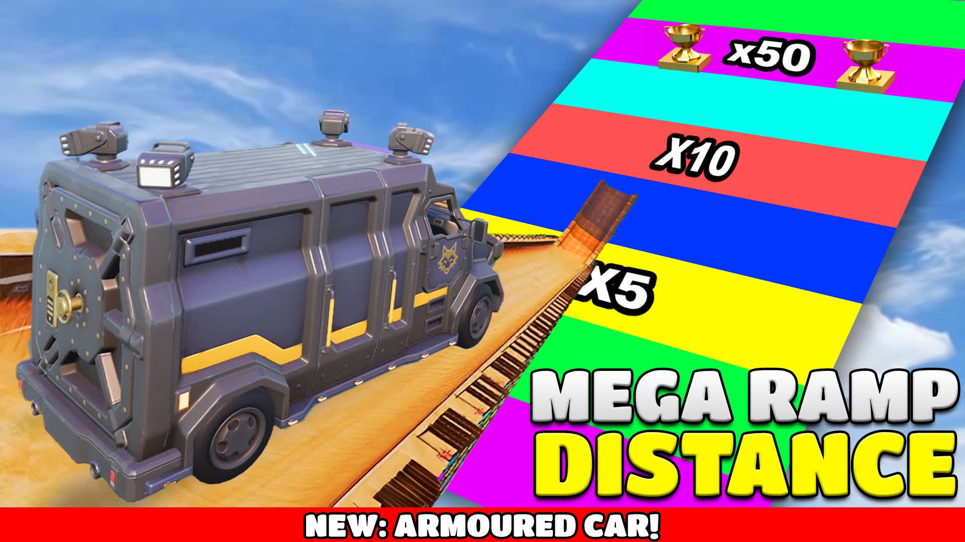 MEGA RAMP DISTANCE 🎯 7123-3398-0281 by winkazi - Fortnite Creative Map ...