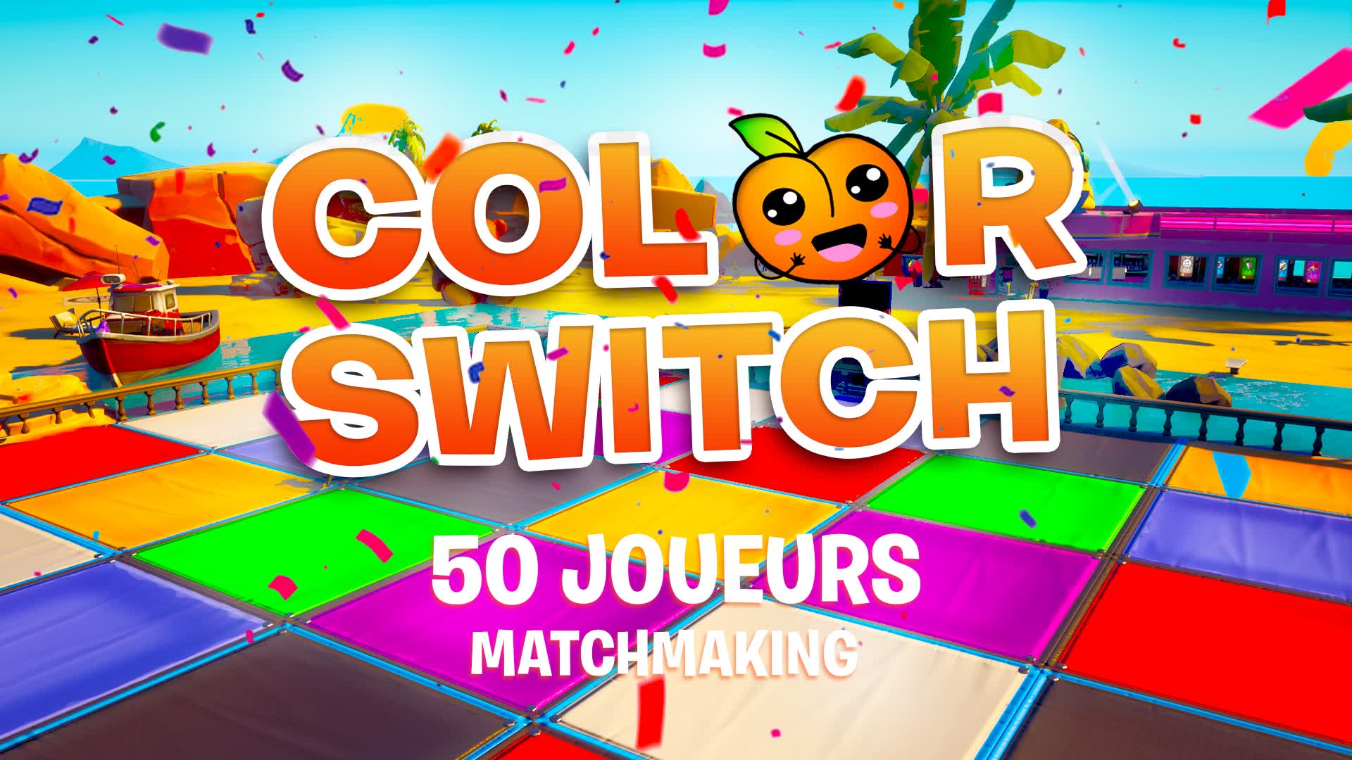 COLOR SWITCH 50 PLAYERS 0876-4215-7901 by blondiepeach - Fortnite ...