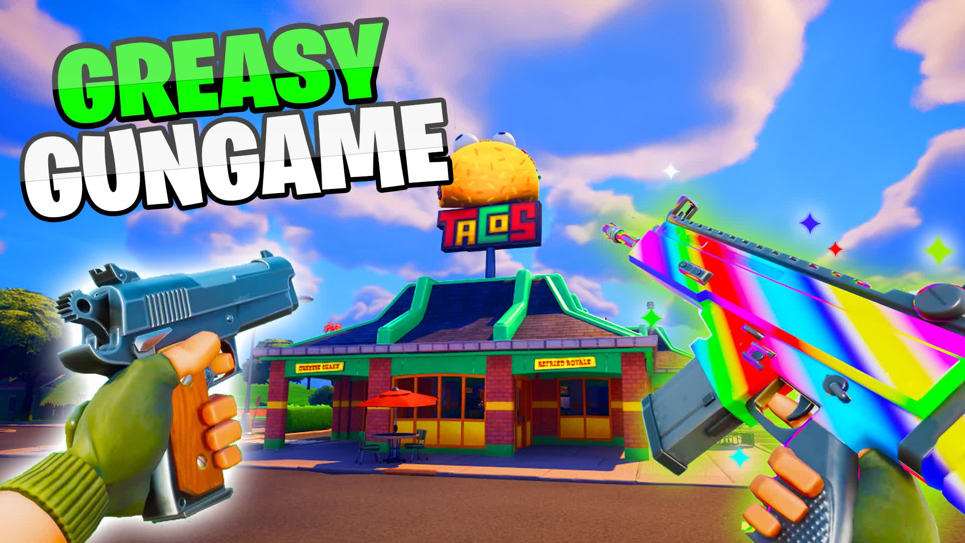 ⭐FIRST PERSON GUN GAME 🔫 GREASY 2673-0197-8925 by azorake - Fortnite ...