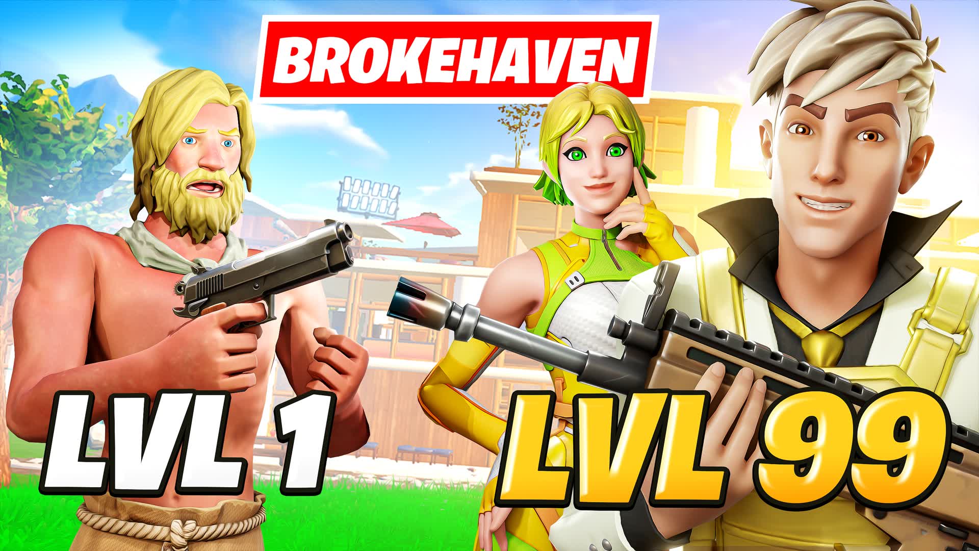 🏡Brokehaven💥One Shot 8352-4792-6335 by chaosforge - Fortnite Creative ...