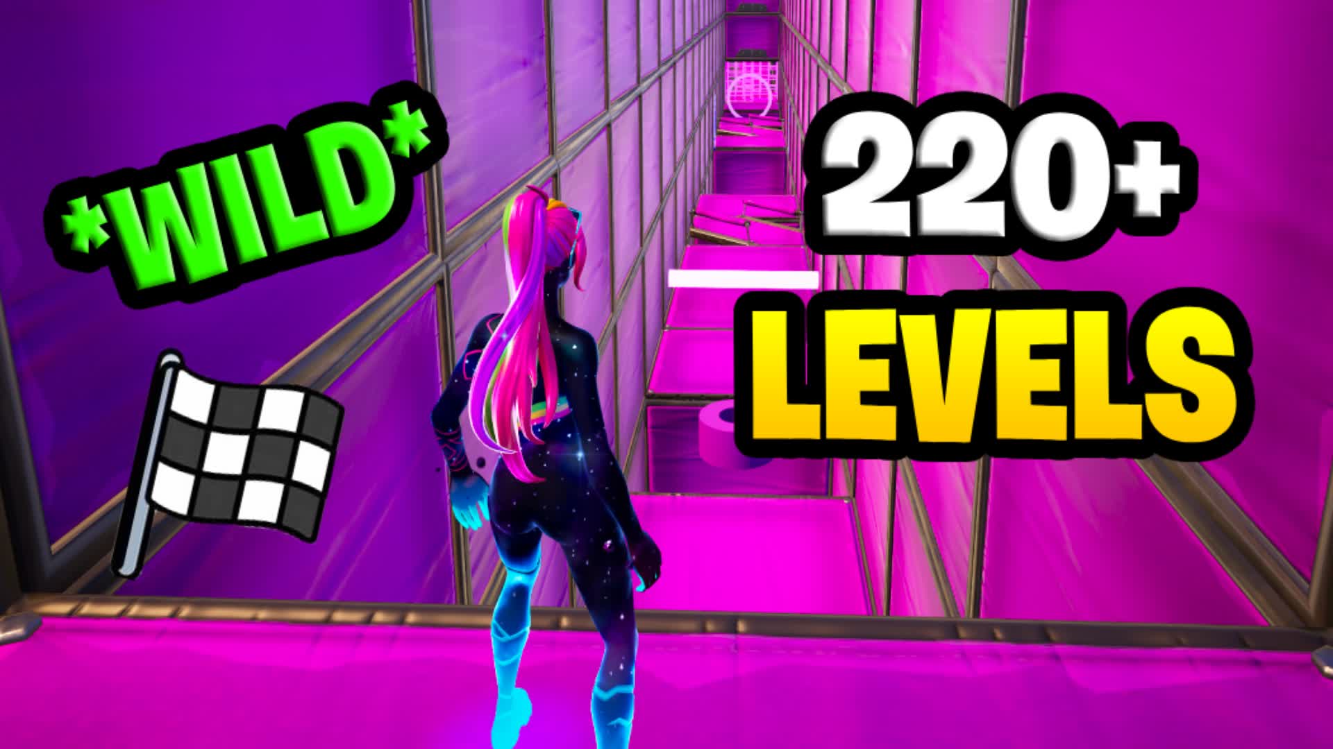 🌌WILD🌌 Parkour 220+ 9036-2234-7734, de foxey-maps - Fortnite