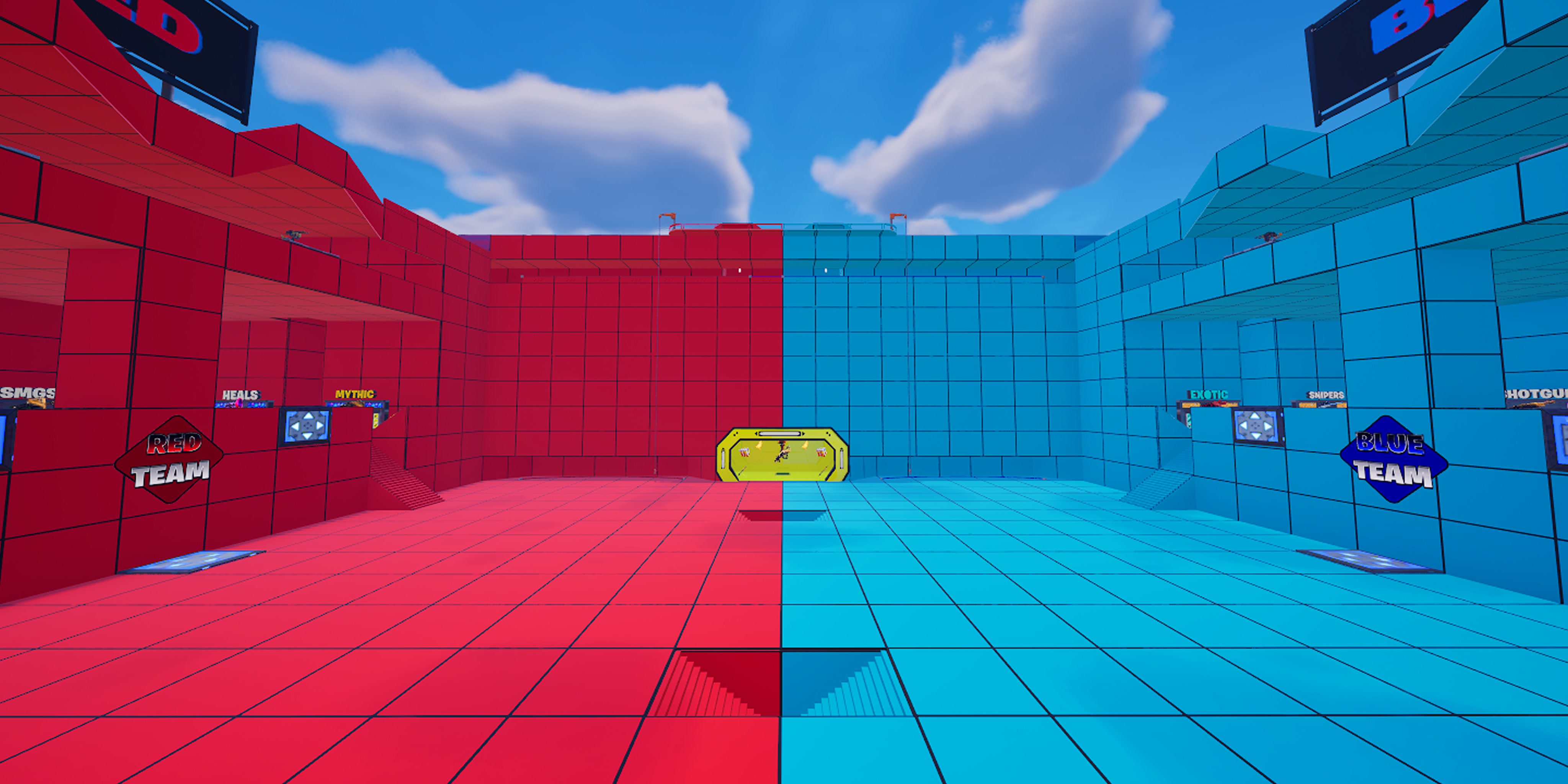 POWER RED VS BLUE 🔴🔵 4297-7944-0109 by josefin - Fortnite Creative Map ...