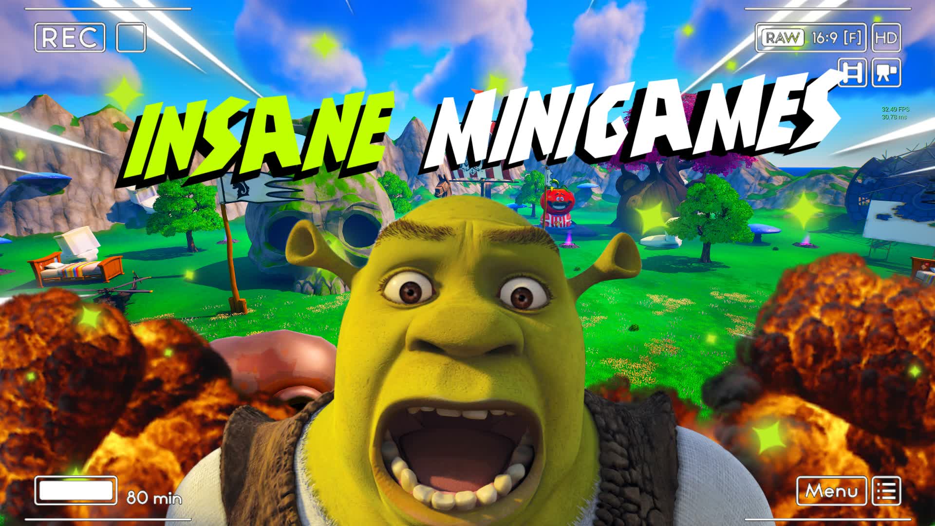 INSANE MINIGAMES 😱 8220-7522-7855 by thegaabz - Fortnite Creative Map ...