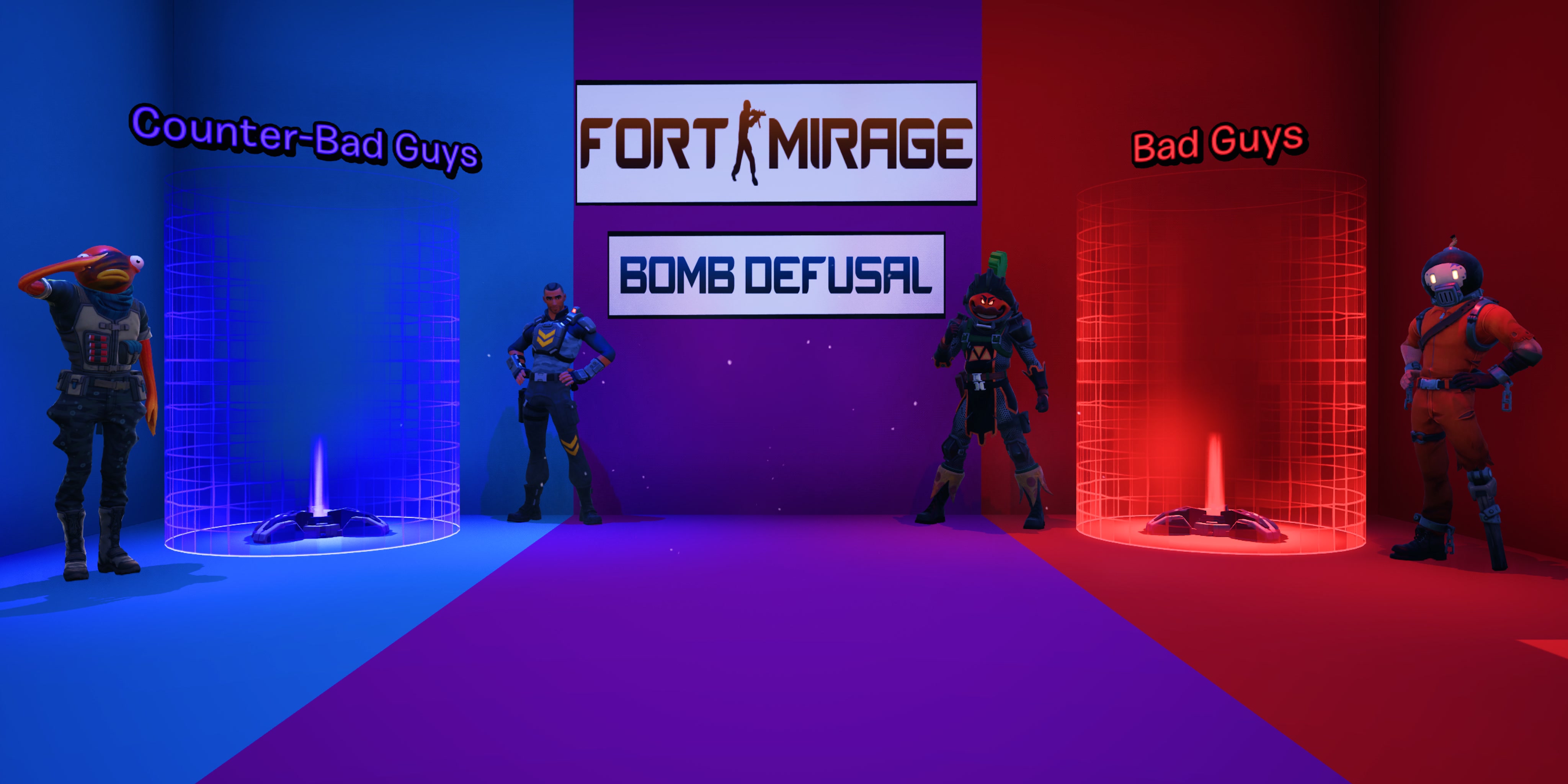 Fort-Mirage | Bomb Defusal 6581-4352-4349 by the_studio - Fortnite ...