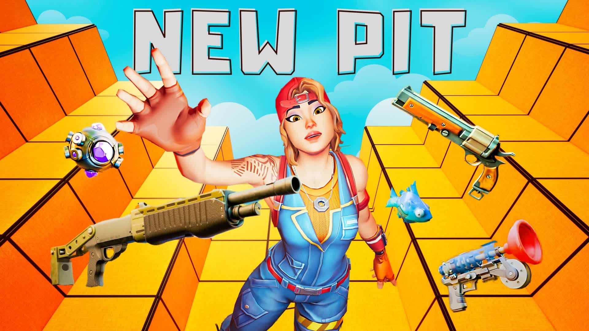 NEW PIT - TMNT 9345-6341-6899 by ch77 - Fortnite Creative Map Code ...