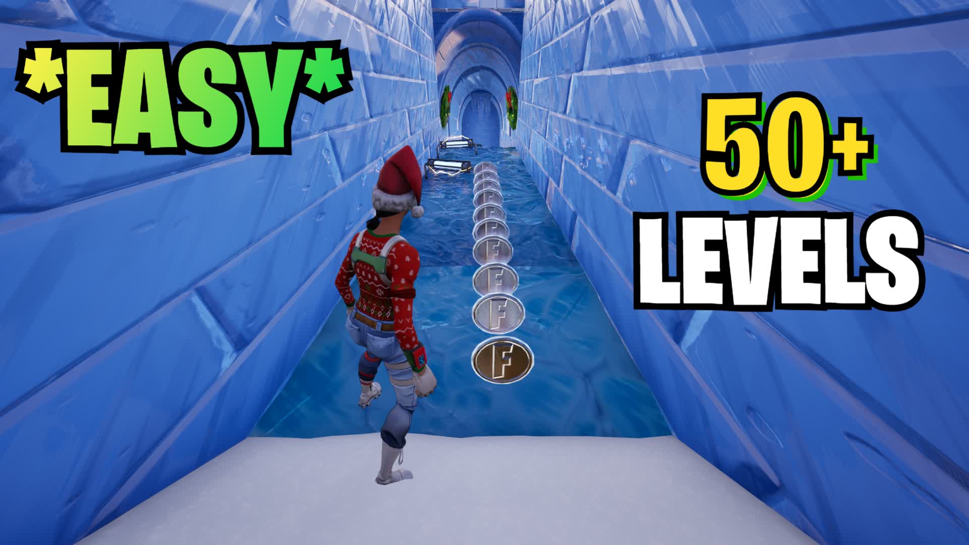 Winter Parkour 50+ 7165-1914-7492 by skrips - Fortnite Creative Map ...