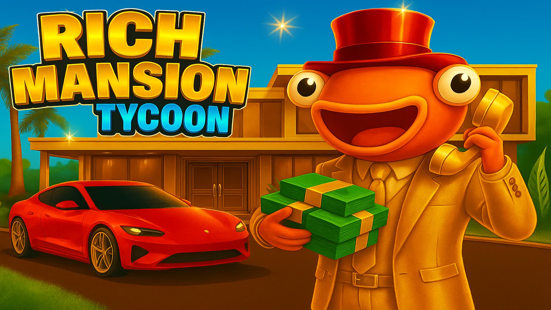 💰SUPER RICH MANSION TYCOON🎁 7498-9776-0605 by pro_creator_map - Fortnite Creative Map Code ...