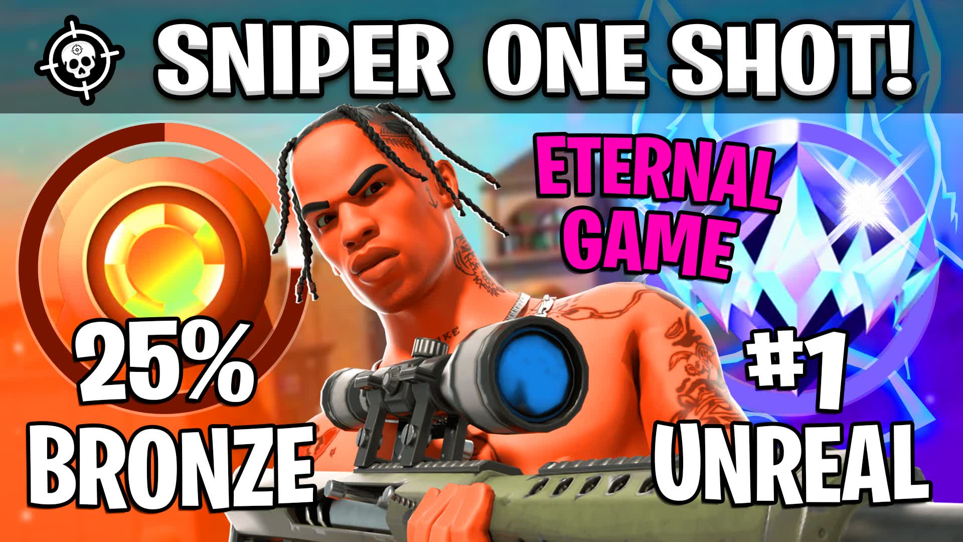 ETERNAL SNIPER ONE SHOT 🎯 9013-2036-3069 by soray - Fortnite