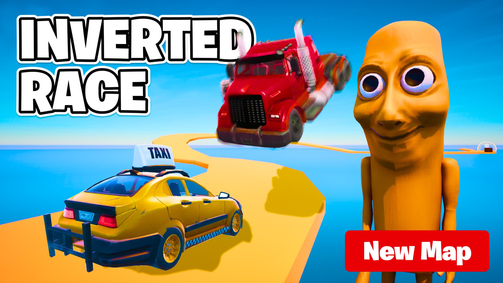 Inverted Race 0764-5469-0406 by v4ln - Fortnite Creative Map Code ...