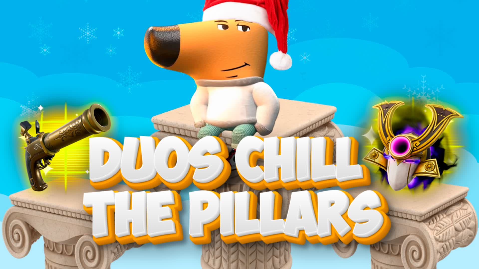 CHILL GUY PILLARS DUOS 🐻 7067-5189-7806 by cevays - Fortnite Creative ...