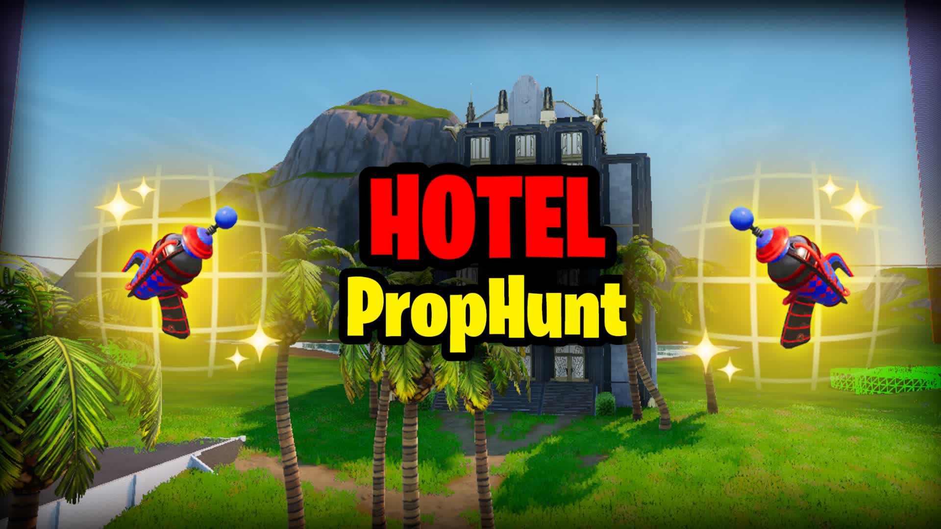 Hotel PropHunt 🌊🏖️ 9662-0088-7789 by resurn - Fortnite Creative Map Code - Fortnite.GG