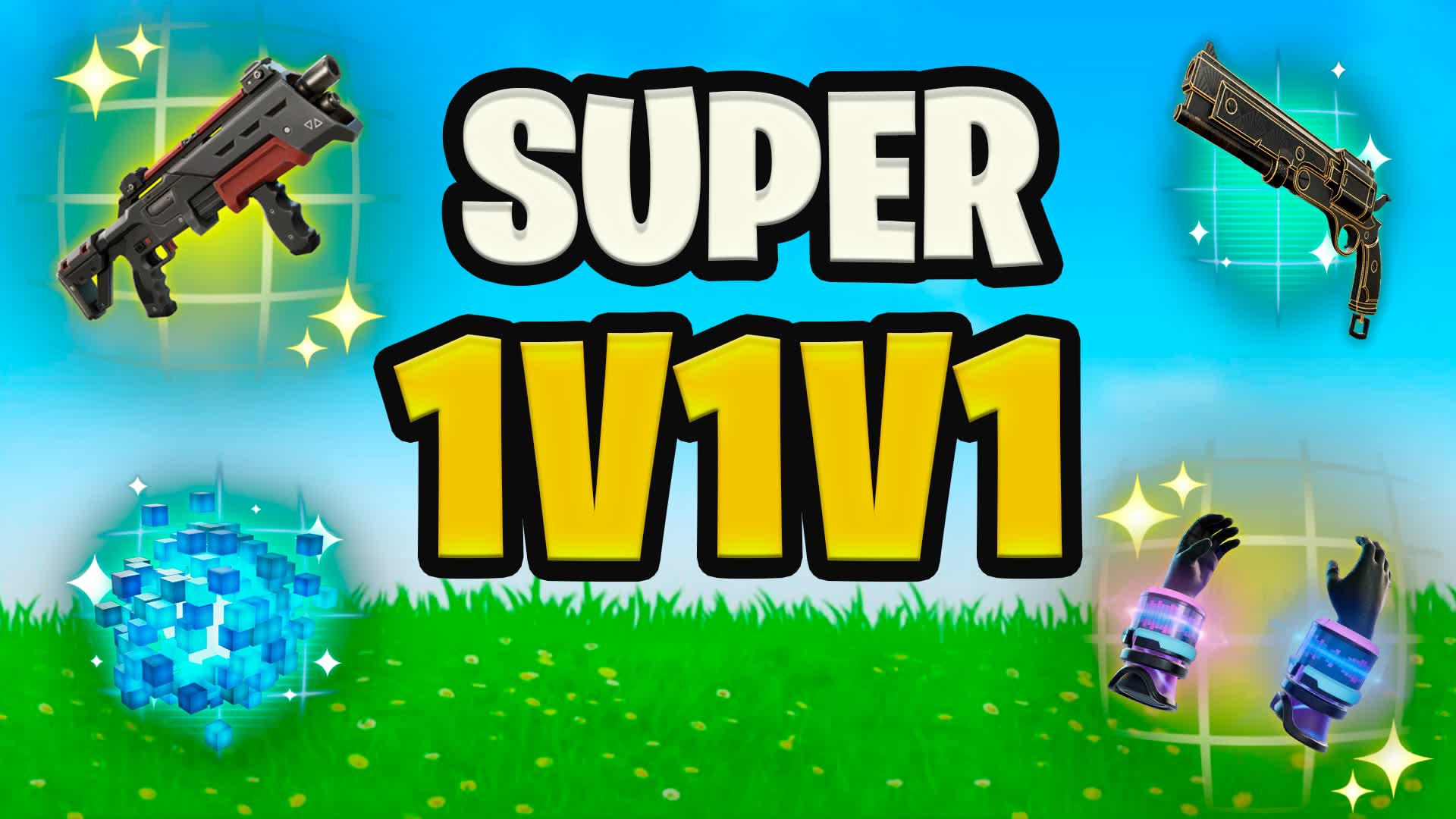 SUPER! 1V1V1 FREE FOR ALL 7268-4320-0749 by wael281 - Fortnite Creative Map Code - Fortnite.GG