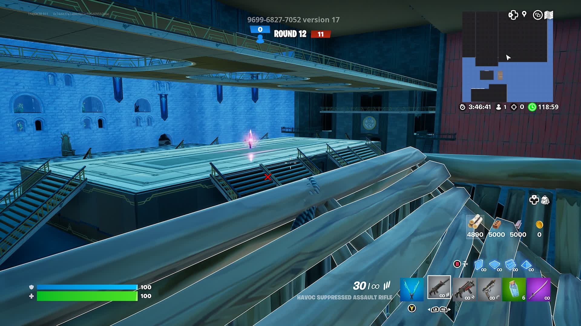 OG Red v Blue (BR Loot Only) 9699-6827-7052 by thejoker - Fortnite Creative Map Code - Fortnite.GG