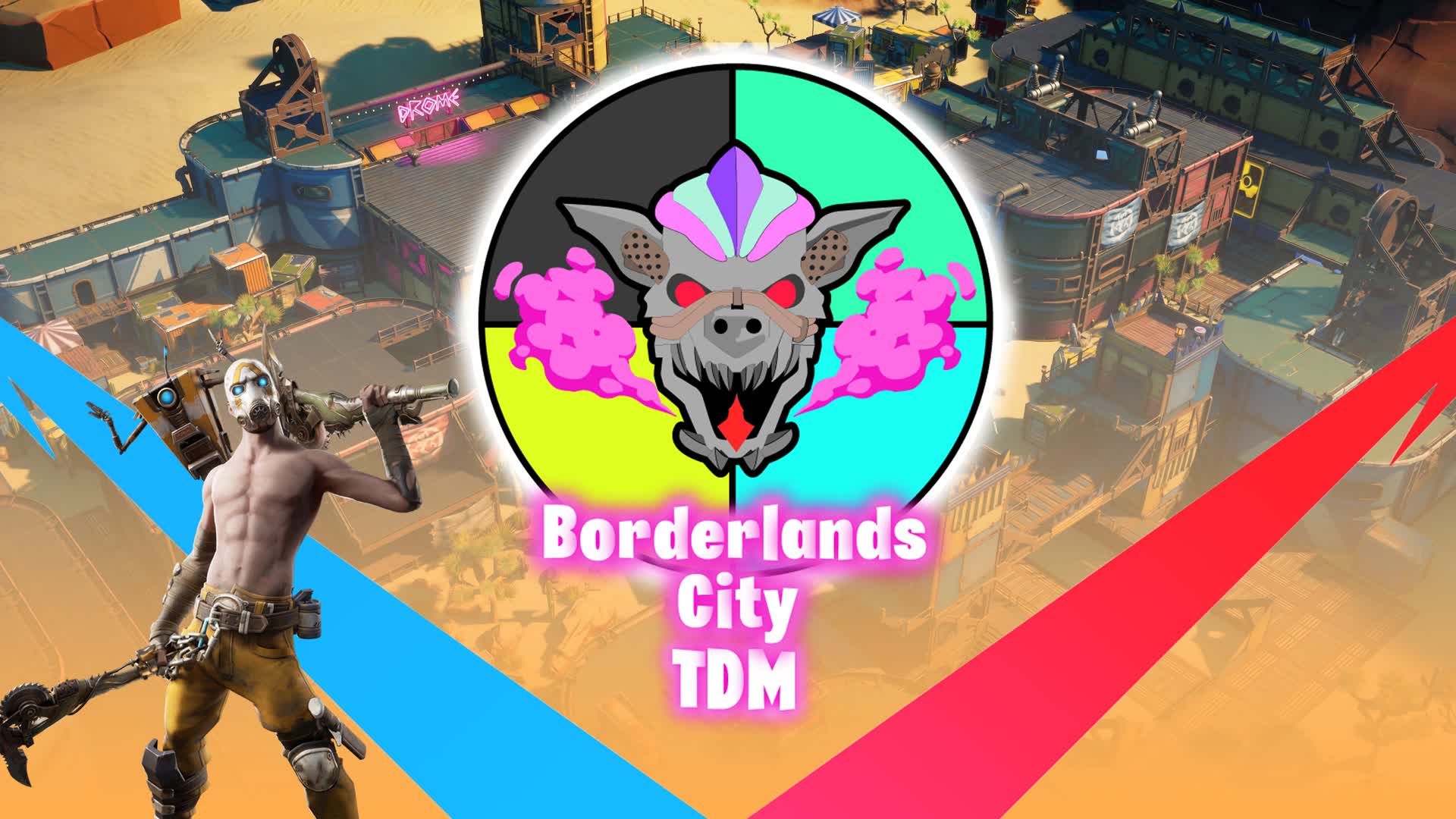 BORDERLANDS CITY - TDM 2546-7320-1807 by ehab25 - Fortnite Creative Map ...