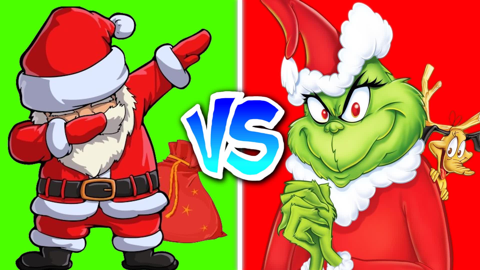 🎅SANTA VS. GRINCH👽 0177-0384-5091, de mekl - Fortnite