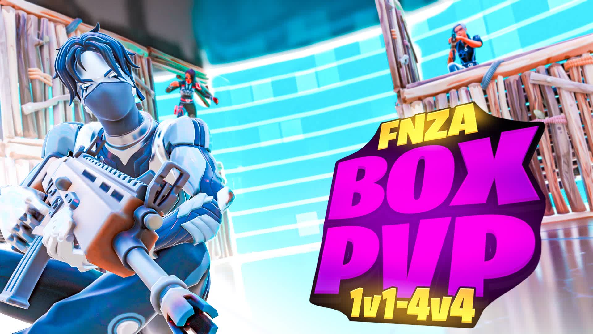 FNZA 1v1 to 4v4 Box Fight 1547-9414-7217 by airo - Fortnite Creative ...