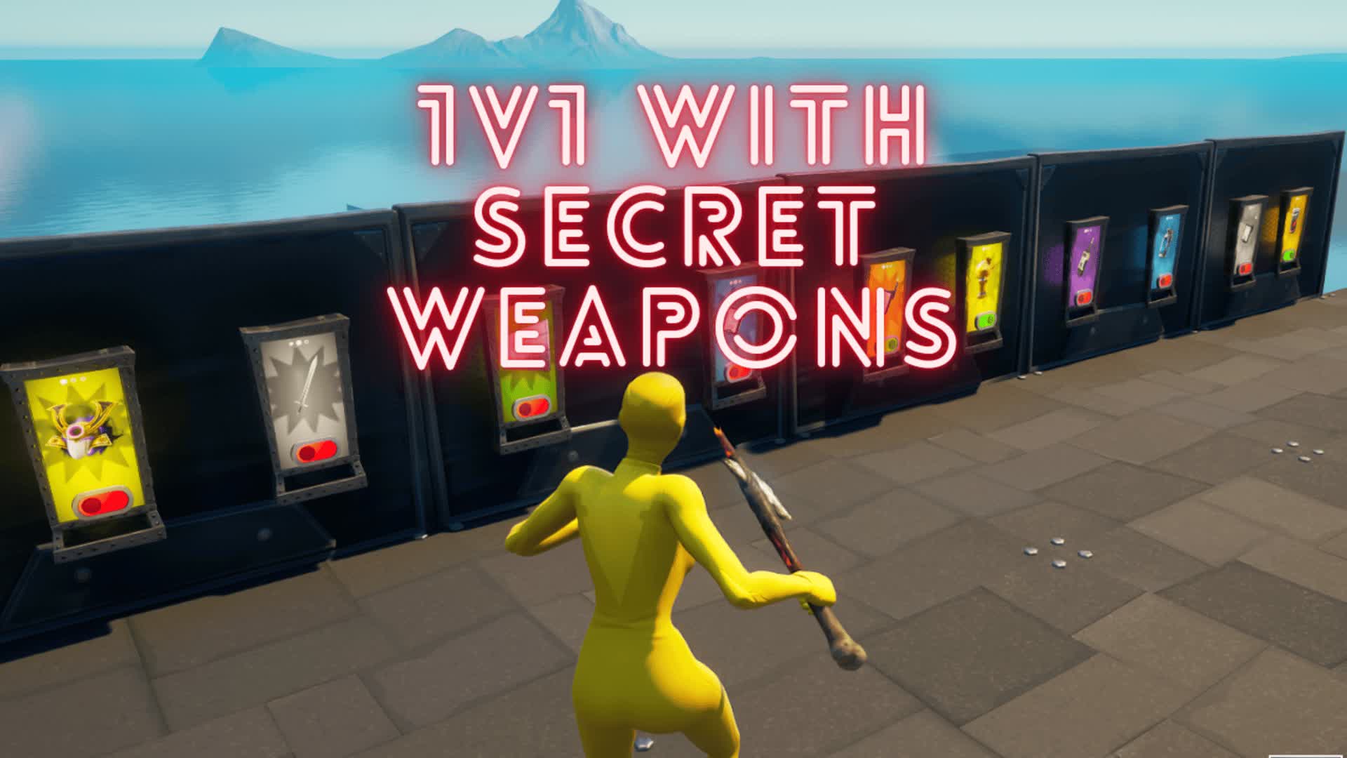 1V1 WITH SECRET WEAPONS 8794-5450-1278 by andraz1 - Fortnite Creative Map Code - Fortnite.GG