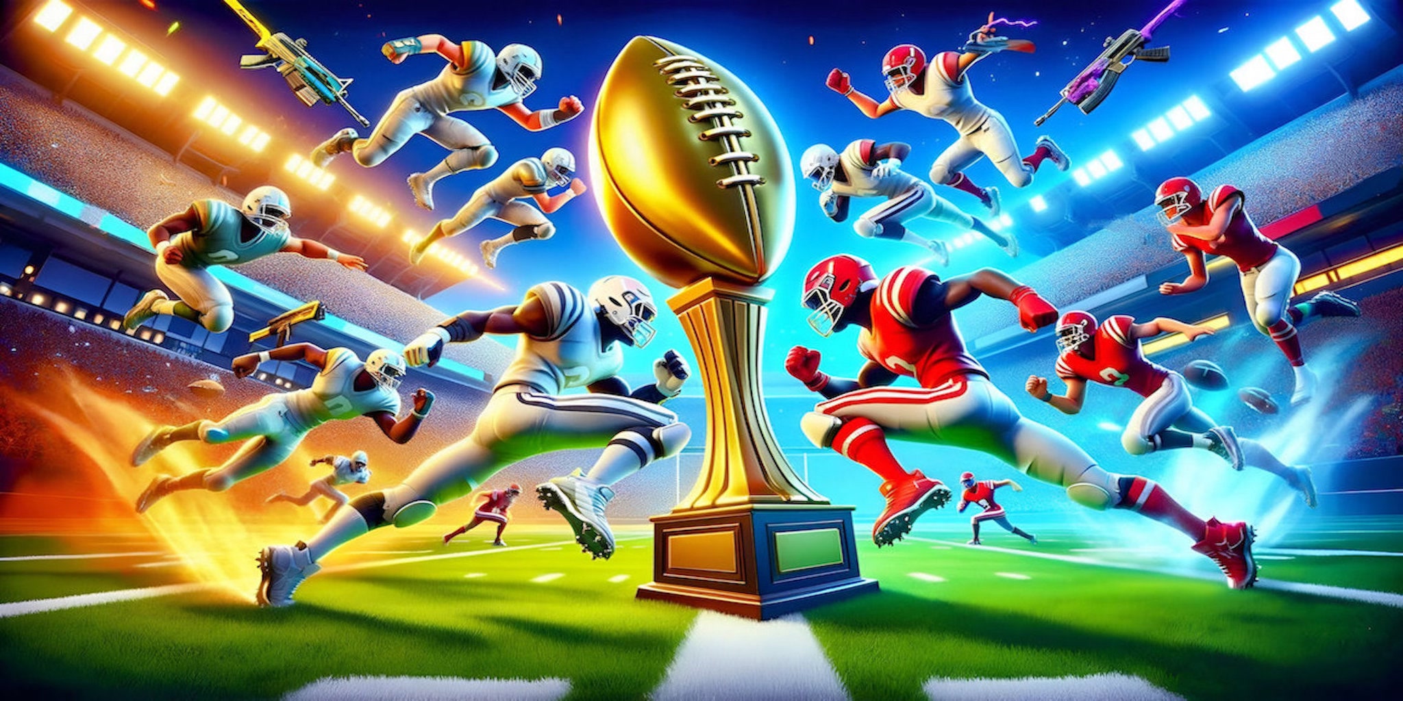 The Big Game: Red VS White 2744-4223-8607 by krosenblatt12 - Fortnite ...
