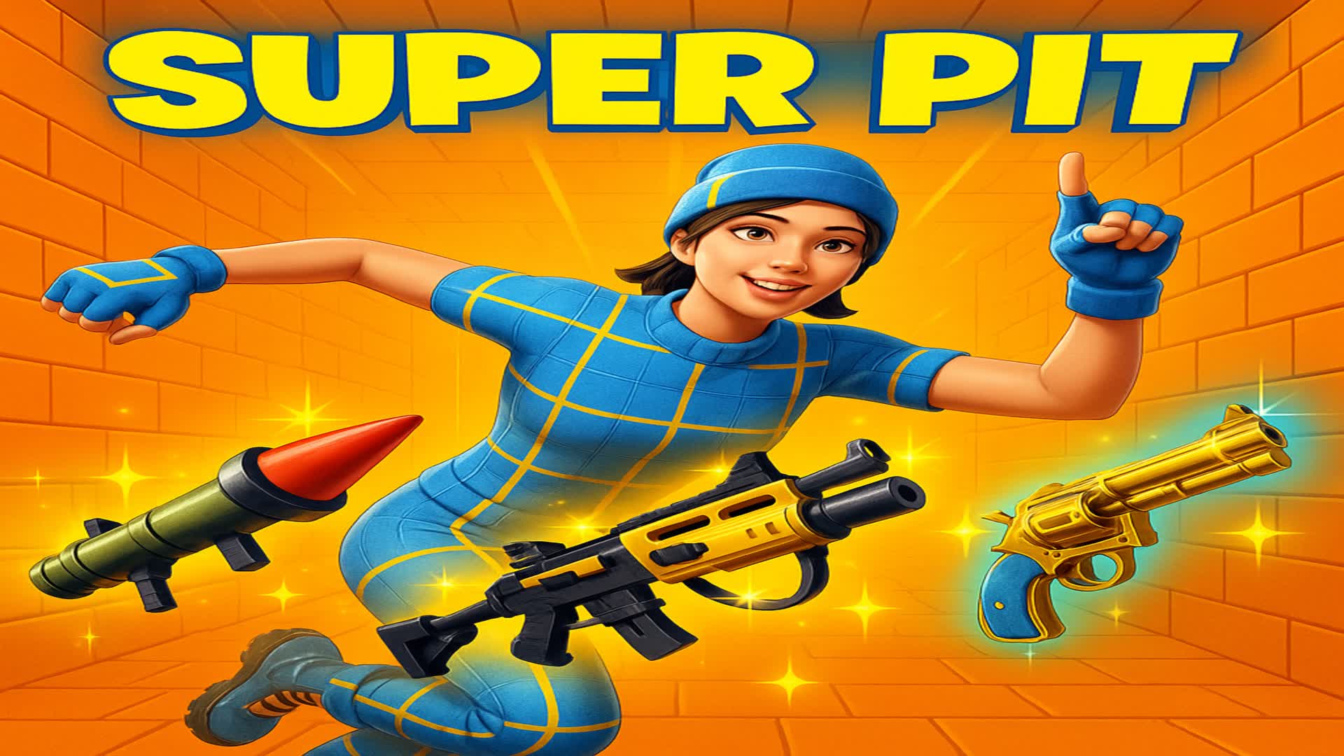 SUPER PIT - ALL WEAPONS - FFA 2134-4422-7581 by spygirl - Fortnite Creative Map Code - Fortnite.GG