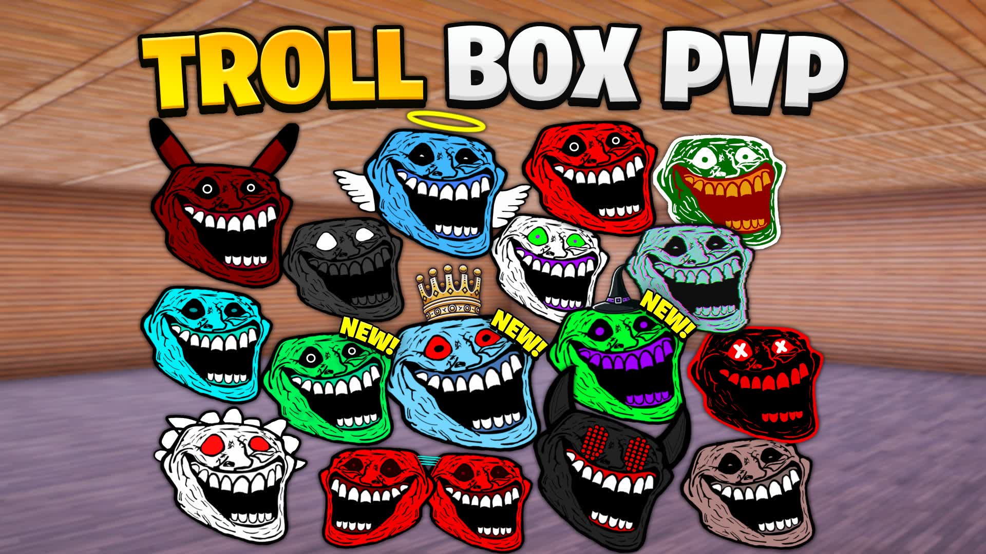 😂TROLL BOX PVP📦 5560-2278-3635 par chelofn - Fortnite