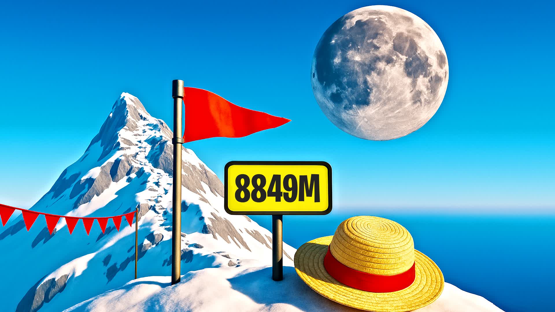 CLIMBER MOON 🌕 4271-2983-2561 by bodro - Fortnite Creative Map Code ...