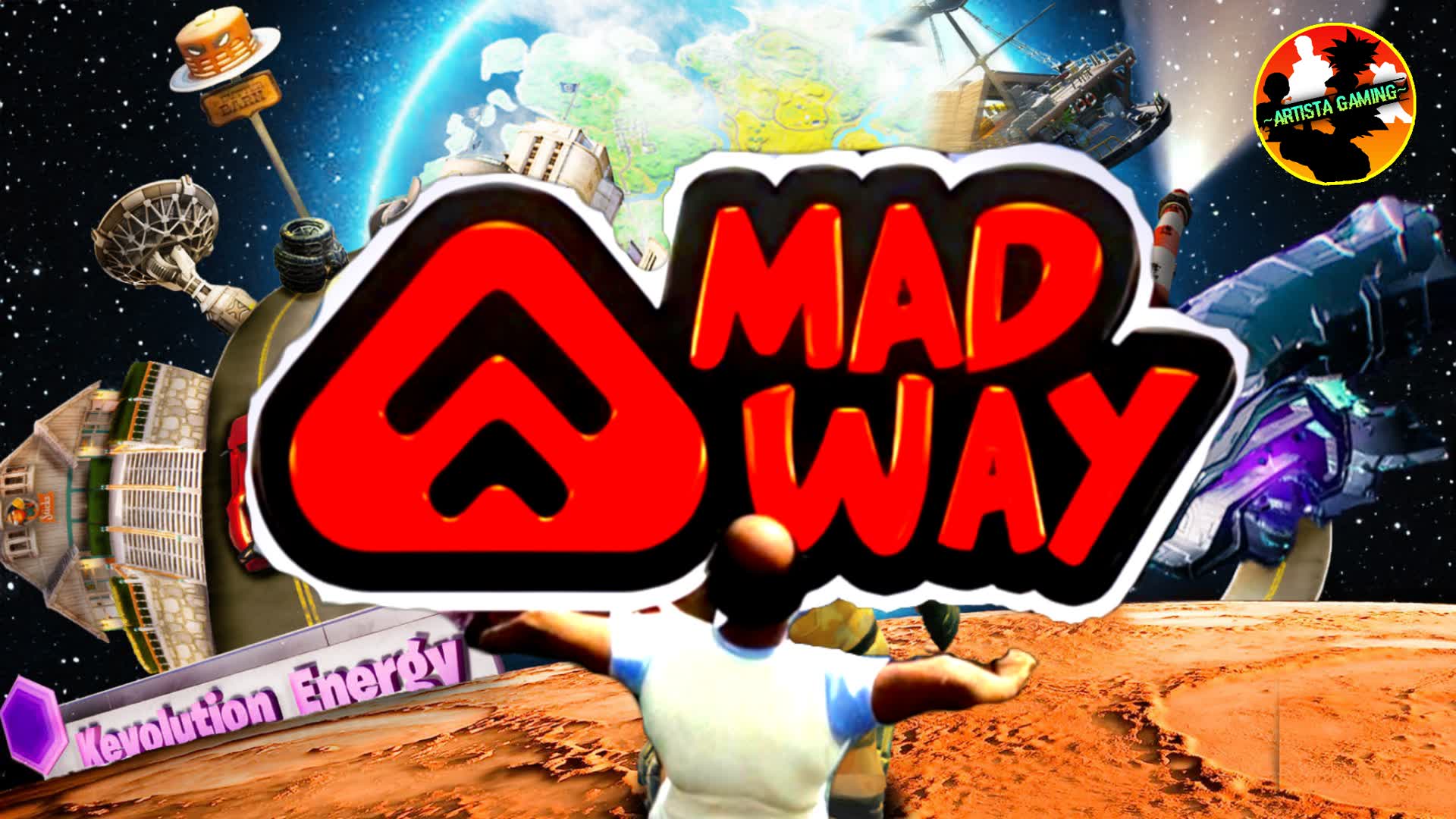 MAD WAY - FORTNITE 🌆 0622-1700-9068 by artista-youtube - Fortnite ...