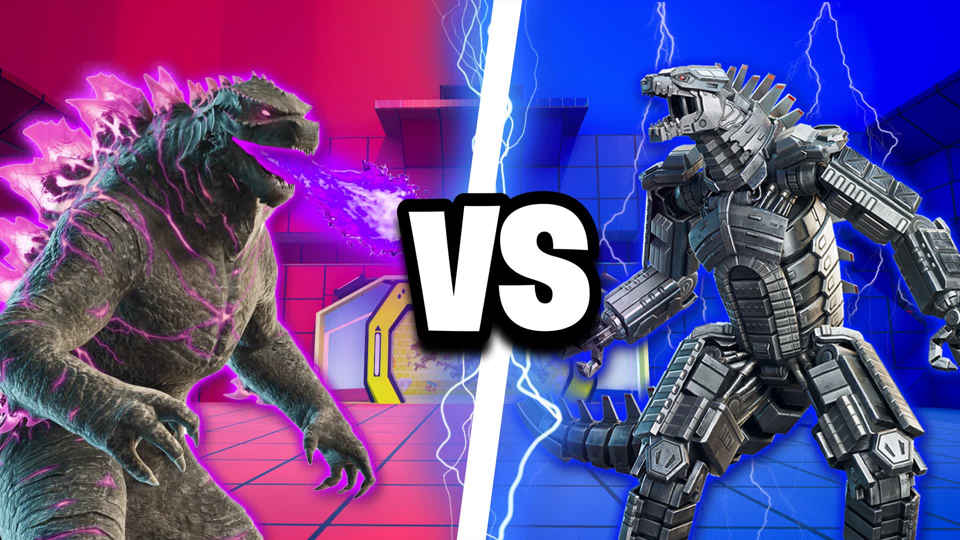 GODZILLA VS MECHA GODZILLA - RVB - 🔴🔵 6333-5611-6060 by ceo_fn - Fortnite Creative Map Code ...