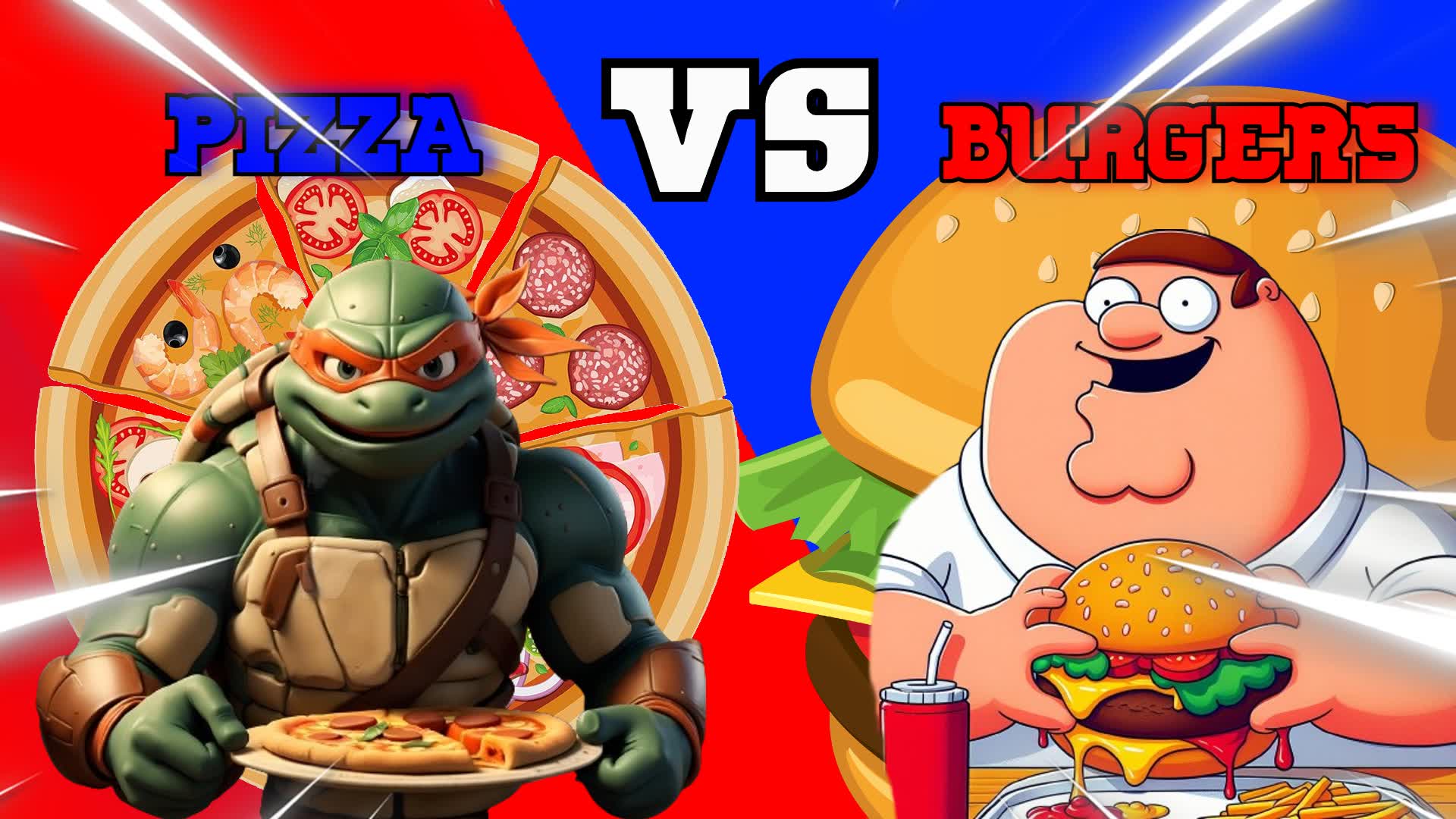 BURGER VS PIZZA 🍔🍕 5498-0275-8404 by iman - Fortnite Creative Map Code ...