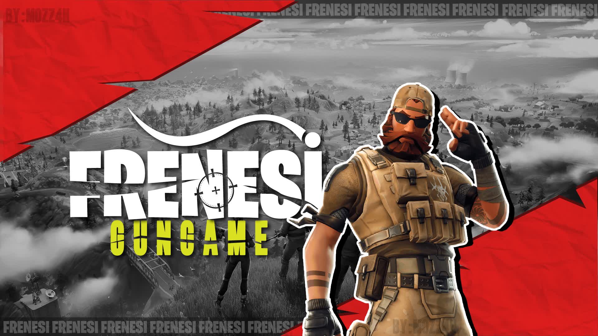 Frenesi GunGame 6117-1151-0050 by mozzah - Fortnite Creative Map Code ...