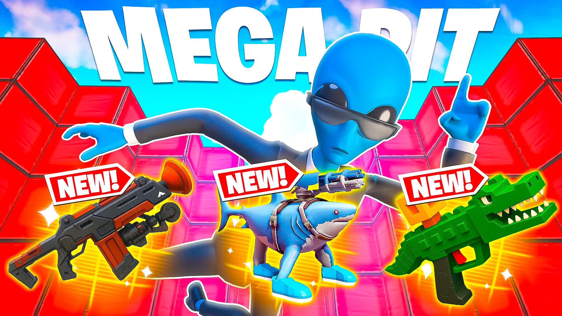 MEGA PIT 1v1 ALL GUNS 🎯 FFA 6290-2516-4814 by keymaps - Fortnite ...