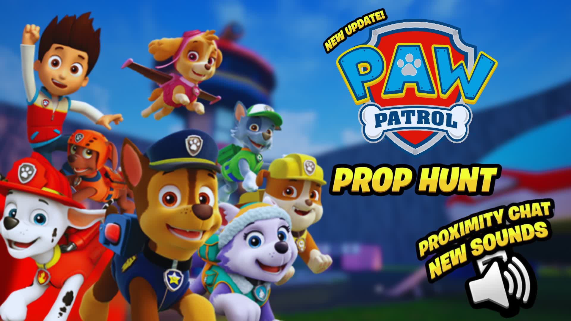 PAW PATROL PROP HUNT 🐾 7054-3680-4421 by sanjok - Fortnite Creative Map ...