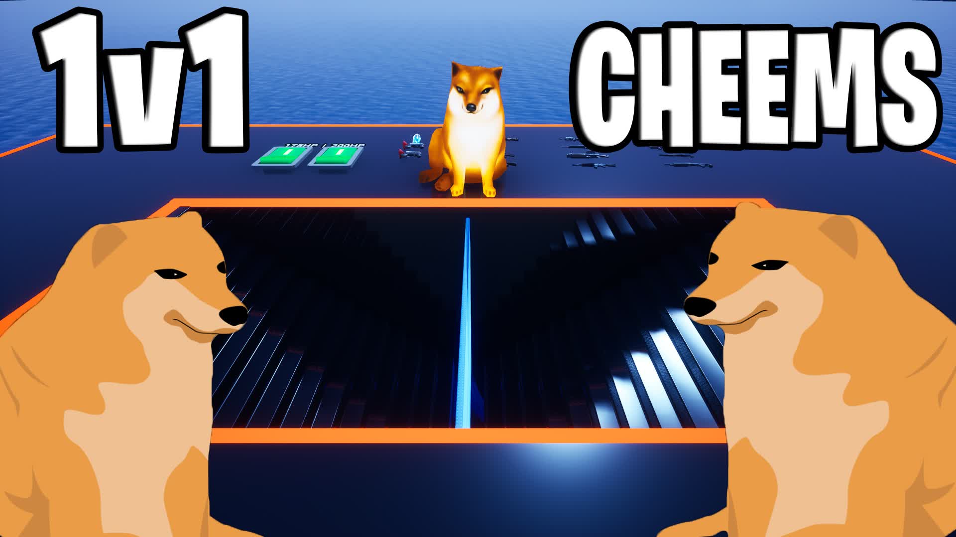 🐕 1V1 CHEEMS 0 DELAY 6622-2592-5319 by pokeg - Fortnite Creative Map ...