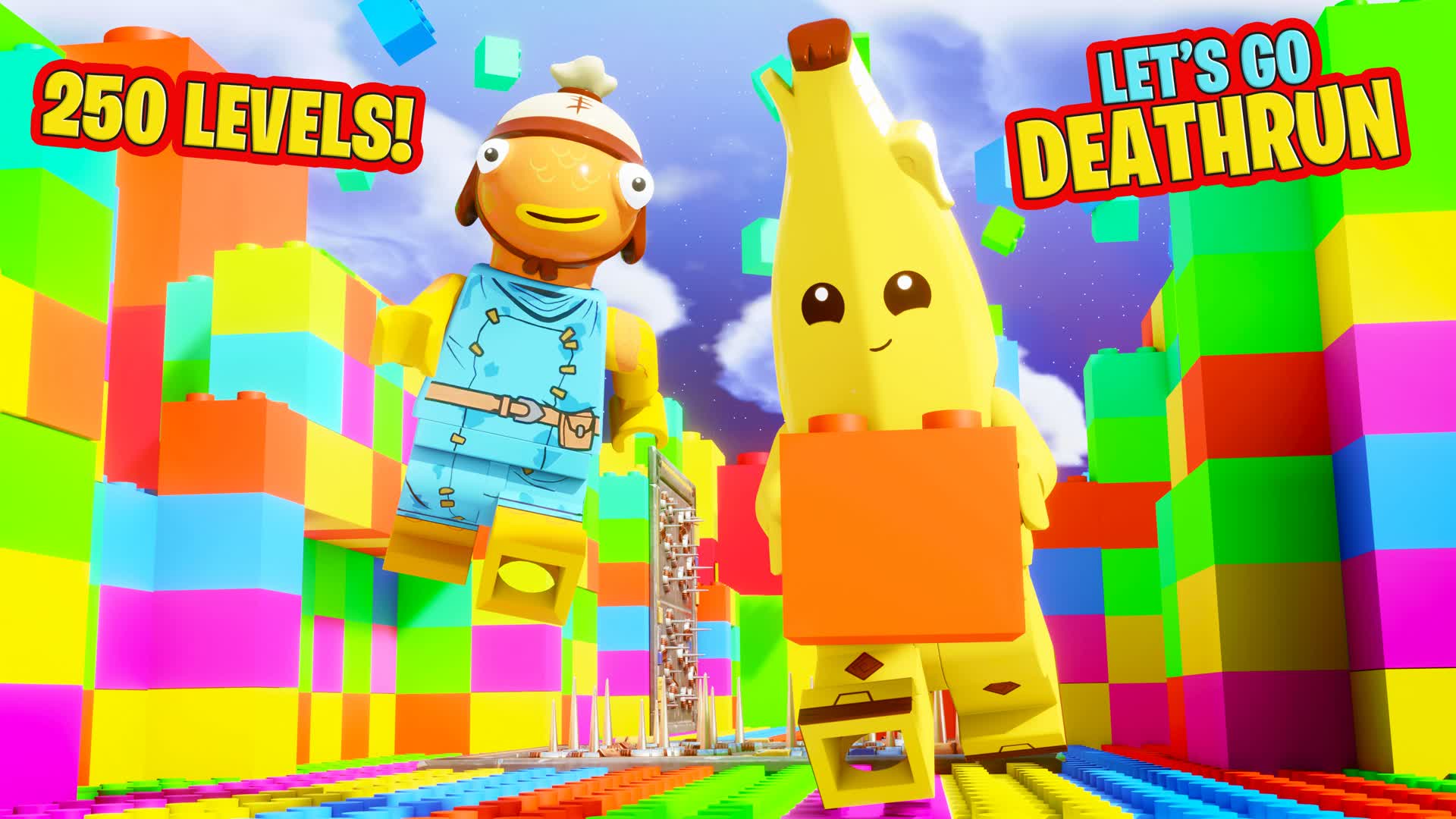⭐️LET'S GO DEATHRUN 250 LEVELS+ 3238-3971-2804 by pouch007 - Fortnite Creative Map Code ...