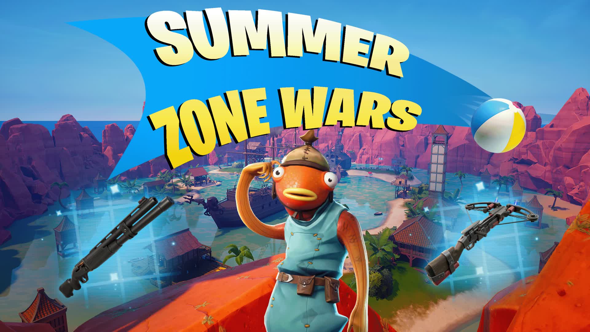 SUMMER ZONE WARS😎 0656-6630-9939 by cooldood - Fortnite Creative Map Code - Fortnite.GG