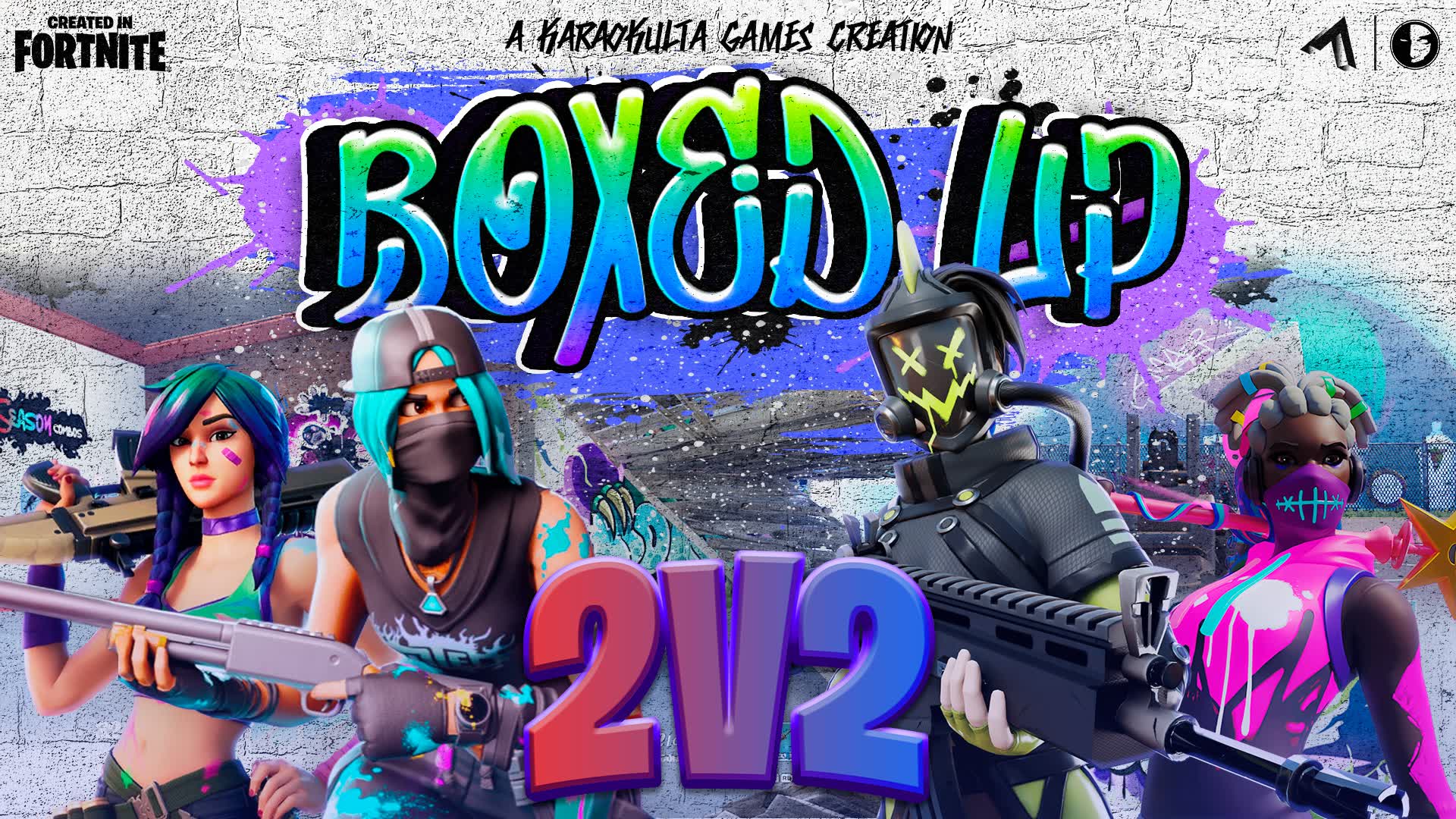 Boxed Up 2v2 7100-9700-2192 by kogames - Fortnite Creative Map Code ...