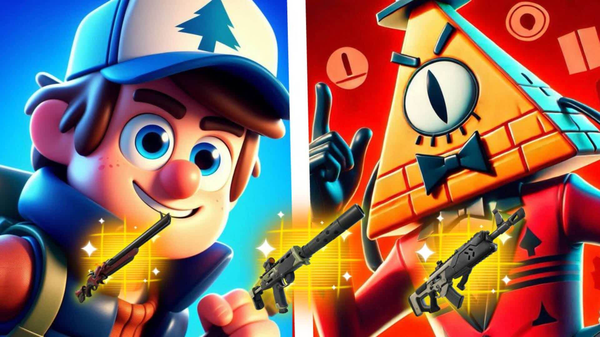 🔵DIPPER VS BILLSYPHER⚡ 0960-3633-5989 by nightstalker77 - Fortnite ...