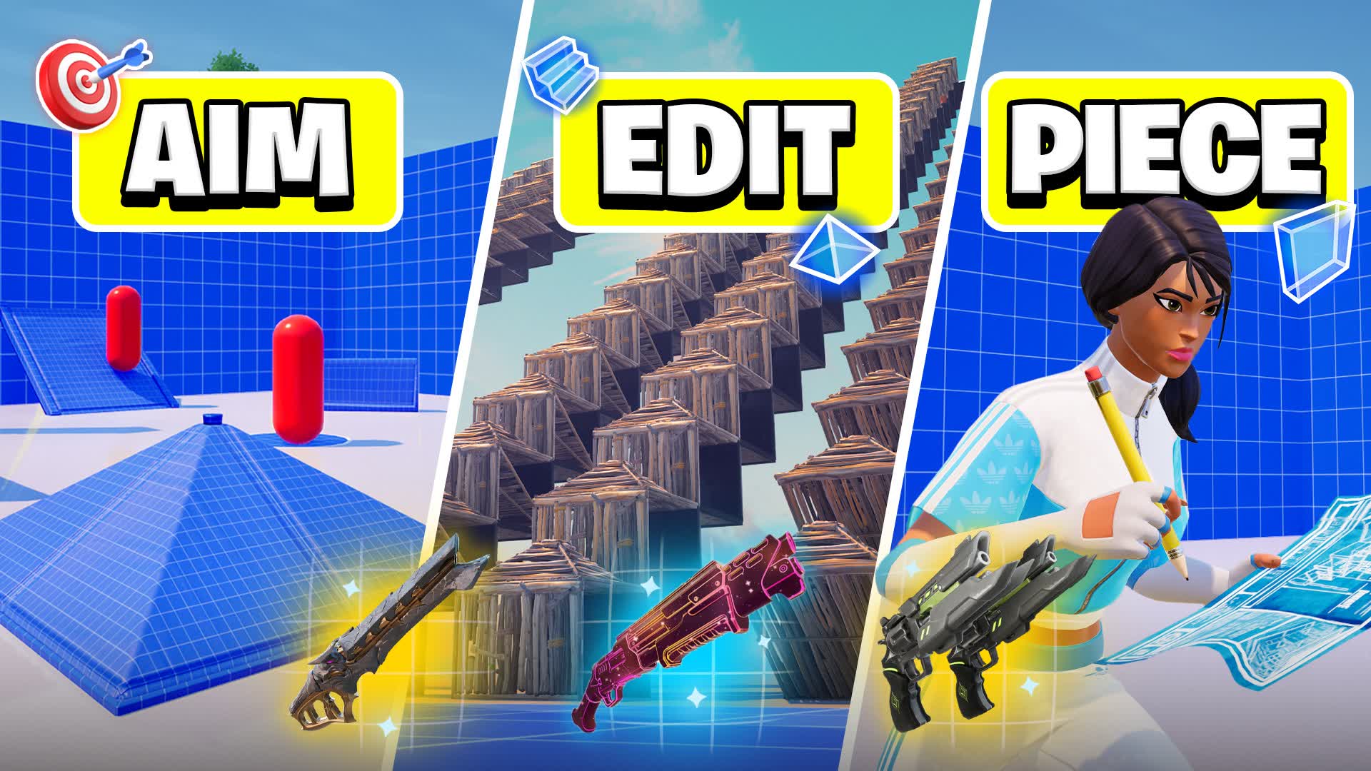 🎯Practice Warm-Up (Aim, Edit, Piece) 5686-1739-4834 by teadoh ...