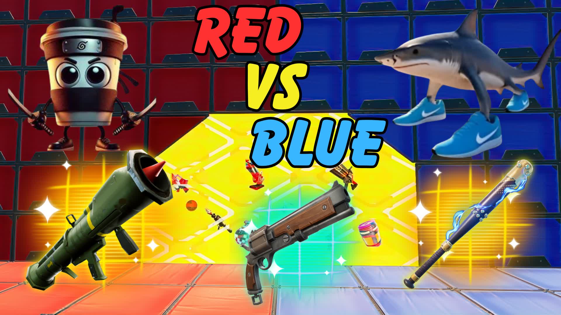 TRALALERO VS CAPPUCCINO⭐ RED VS BLUE🔴🔵 1238-0994-3627 by blindben ...