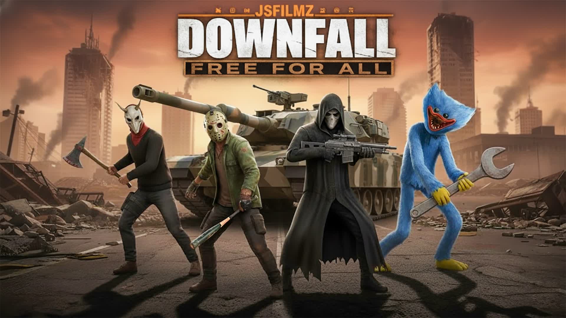 DOWNFALL FFA ALL WEAPONS 1134-9512-1405 by notjsfilmz - Fortnite ...