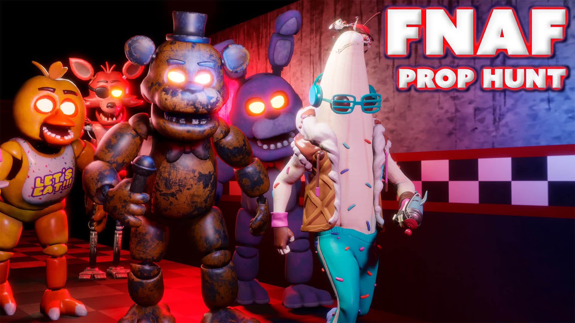 FNAF Prop Hunt 0016 0287 4977 By Michadestroy Fortnite Creative Map FNAF Prop Hunt 0016 0287 4977 By Michadestroy Fortnite Creative Map